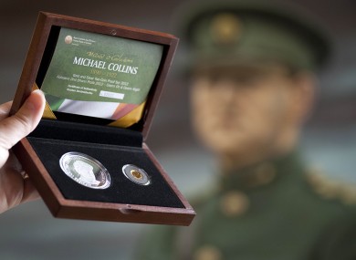 Central Bank issues Michael Collins commemorative coins · TheJournal.ie
