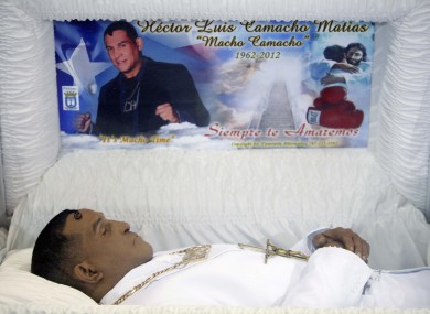 Puerto Ricans say goodbye to 'Macho' Camacho · The42
