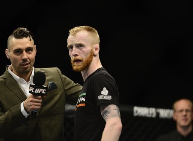 'He’s got good hair' - Ireland's Paddy Holohan handed second UFC bout