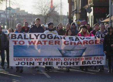 Poll: Do we still need anti-water charge protests? · TheJournal.ie