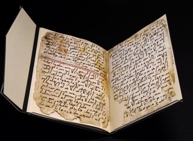 One of the oldest Koran manuscripts in the world has been discovered